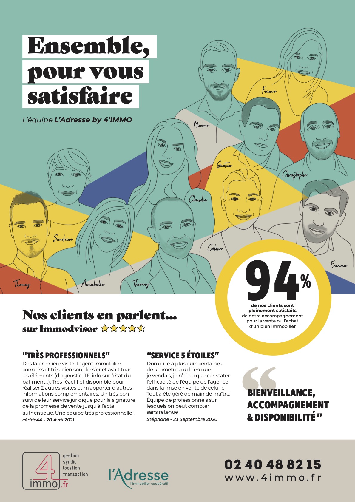 4'IMMO | 4'Immo c'est 4 métiers & 2 adresses à Nantes